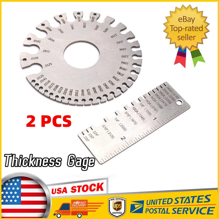 Sheet Metal Gauge Measuring Tool