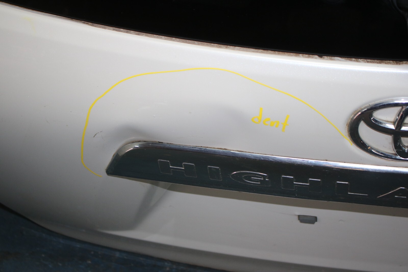 2009-2013 Toyota Highlander Rear Liftgate OEM | Genuine OEM