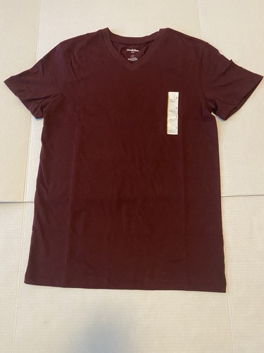 Goodfellow & Co. Men’s Short Sleeves Size S Every Wear Tee Maroon V ...