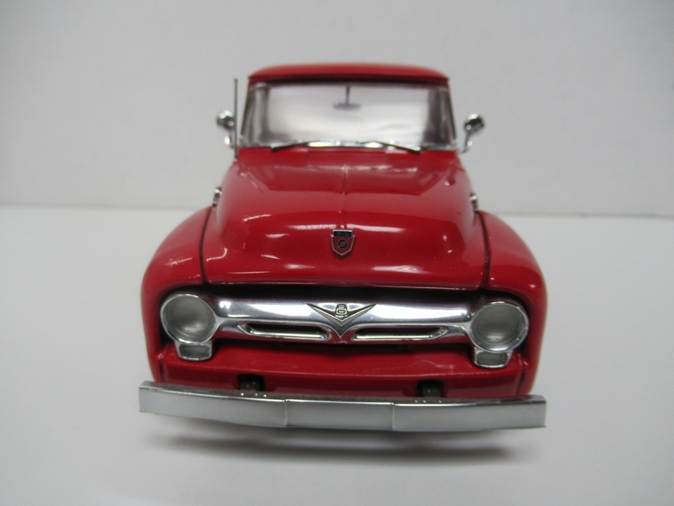 Danbury Mint Red 1956 Ford F-100 Pickup 1:24 Scale | eBay
