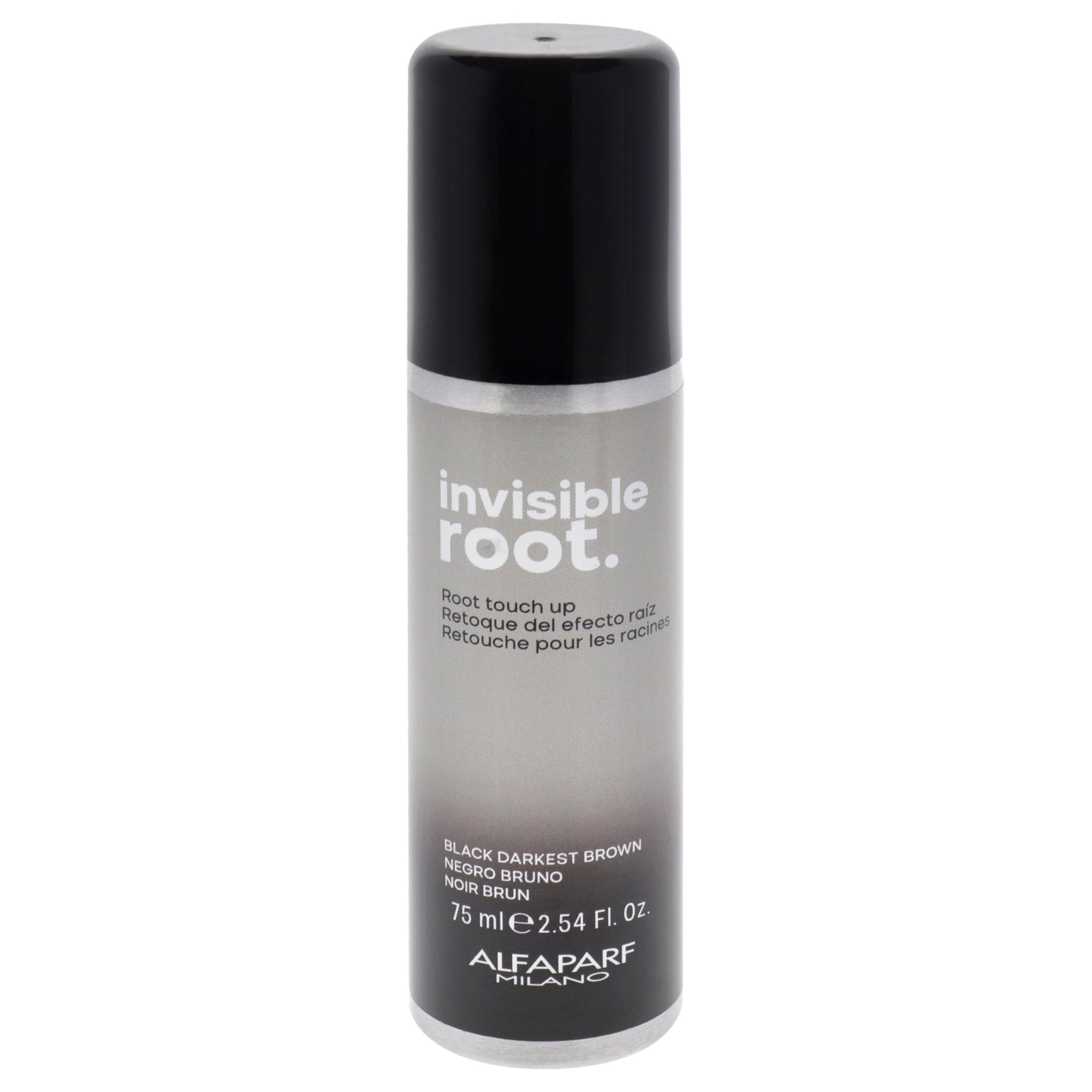 Alfaparf Milano Invisible Root Touch Up Spray - Black Darkest Brown by ...