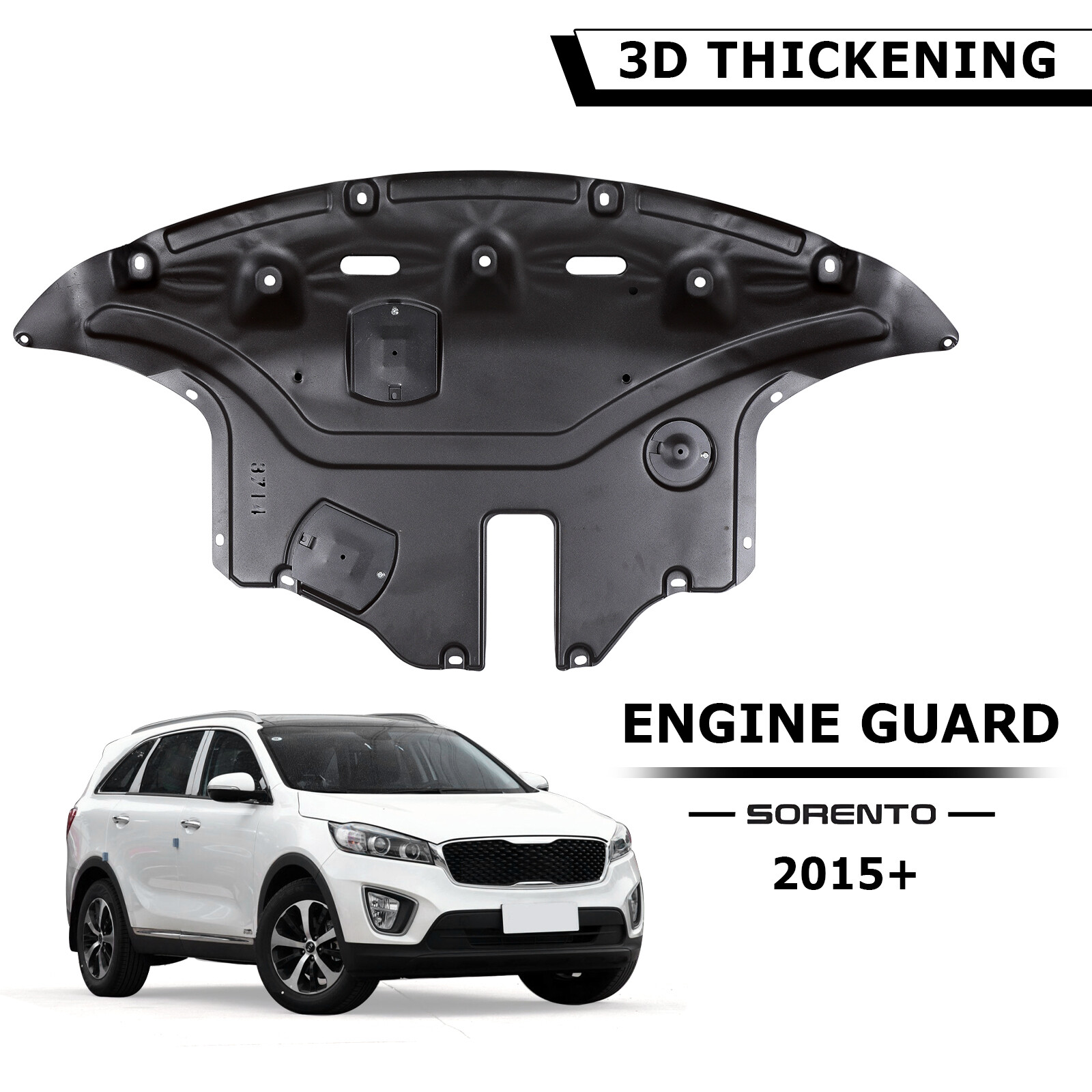 Steel Engine Splash Shield For Kia Sorento 16-20 EX LX SX Replacement ...