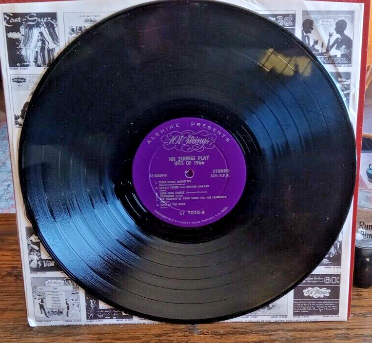 101 Strings Million Seller Hits of 1966 Vinyl LP Record Album | eBay