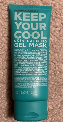 Formula 10.0.6 Keep Your Cool Skin-Calming Gel Mask Coconut & Cucumber ...