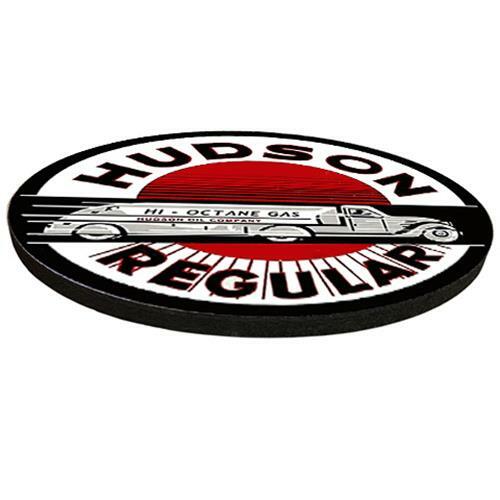 Hudson Oil Company High Octane Motor Oil Gas Round MDF Wood Sign | eBay