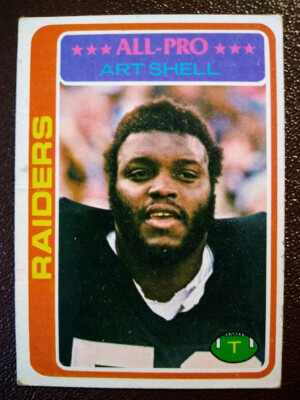 1978 Topps Football *ART SHELL* #460 VG NFL Oakland Raiders Hall-Of ...