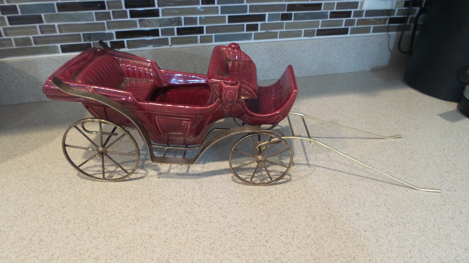 Breyer #1843 Theo-Ardenner Bay Roan Draft Georg w/ Metlox Carriage ...