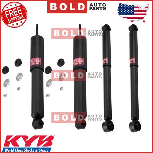 KYB Excel-G Front & Rear Shock Absorbers Kit Set For Dodge Durango 1998 ...