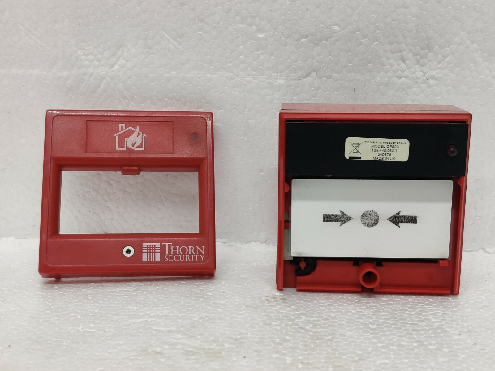 Tyco / Thorn Security CP820 125.440.060.T Manual Call Point | eBay