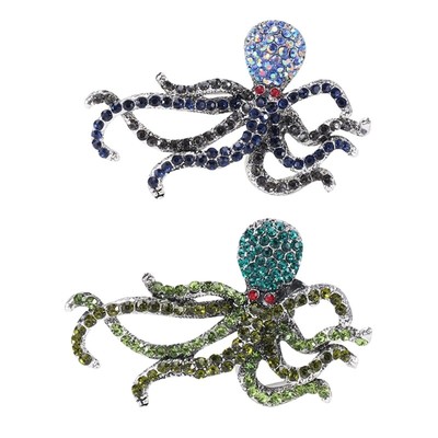 Octopus Brooch Pin Alloy for Unique Badge Pin Enamel Lapel Pin | eBay UK
