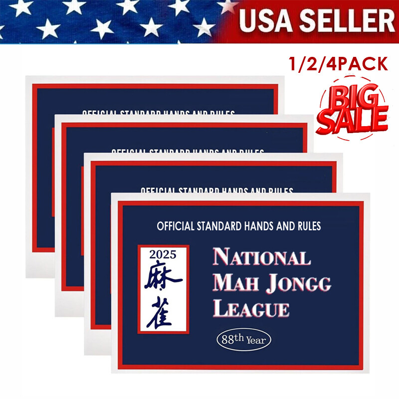 Release Date Large Print Mahjong Scorecard 2025 - 1 Pcs, Official ...