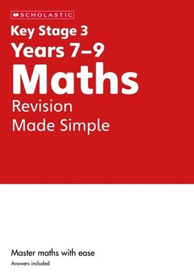 KS3 Maths Revision Made Simple Years 7-9 by Paul Hollin Paperback Book ...