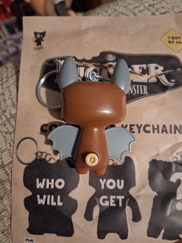 Fuggler keychain winged bat brown ultra rare | eBay