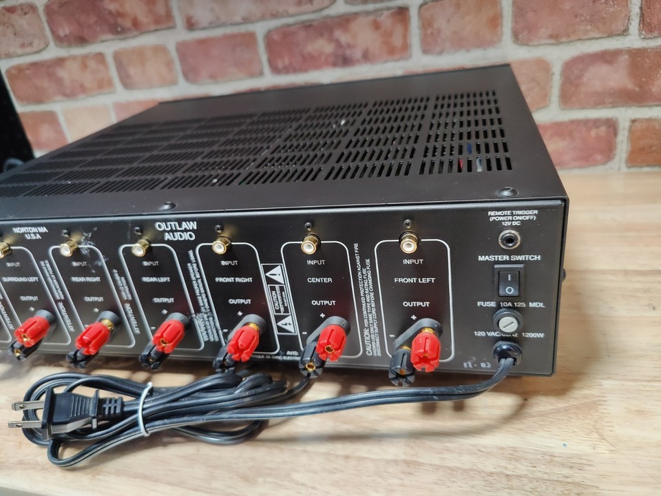 Outlaw Model 7100 Seven Channel Power Amplifier | eBay
