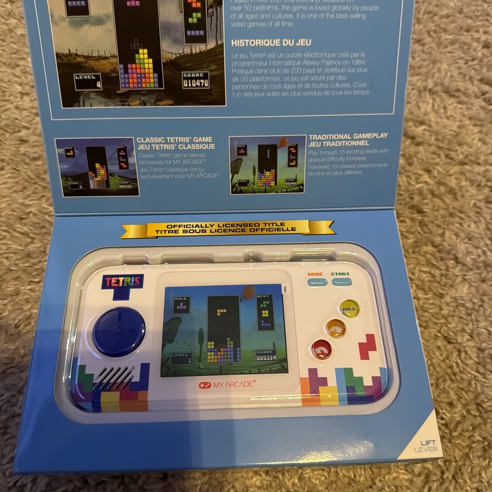 New! My Arcade | Tetris Pocket Player Pro Handheld Gaming System DGUNL ...
