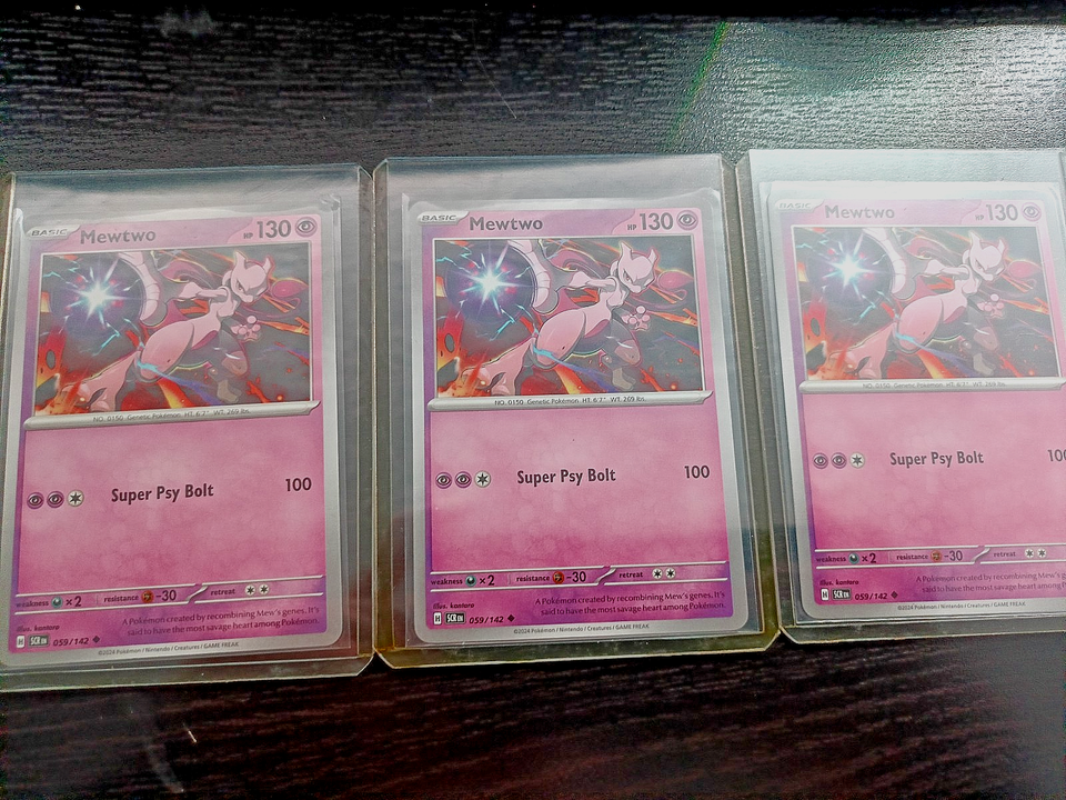 Mewtwo 059/142 Sv07: Stellar Crown Reverse Holo - 2024 Pokemon ...