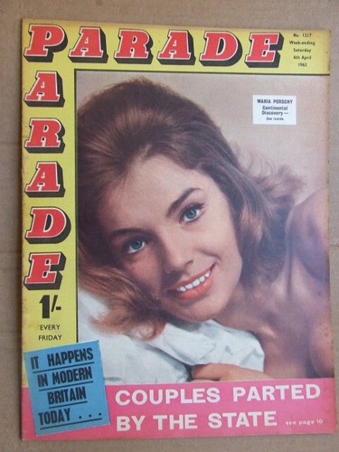 Frankie Young centre-fold + June Palmer in Parade Magazine No 1217 ...
