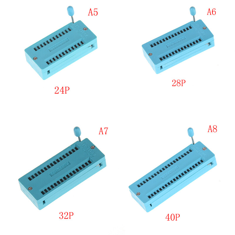 14/16/18/20/24/28/32/40 pin IC Test Universal ZIF Socket B-f8 | eBay