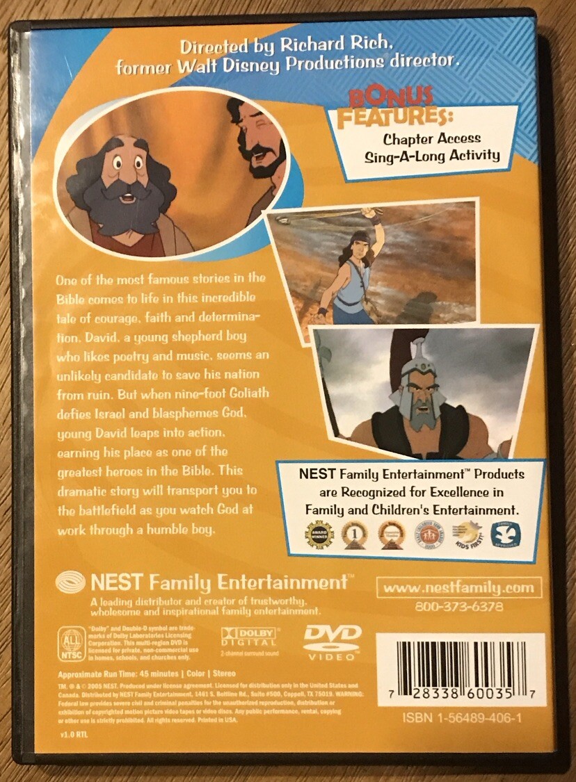 Dvd Davey E Golias Goliath Wikipedia