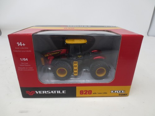 ERTL 1/64 VERSATILE 620 WIDE TIRES RED CHROME CHASE CHASER FARM TOY ...