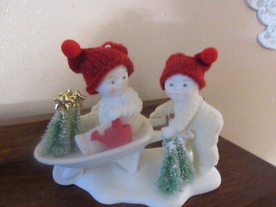 Department 56 Snowbabies Farm Fresh Christmas Trees Figurine | eBay