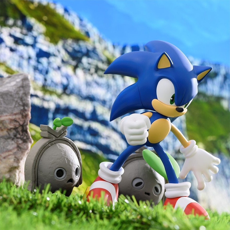 SEGA Sonic the Hedgehog Koco Premium Figure Sonic Frontiers Authentic ...