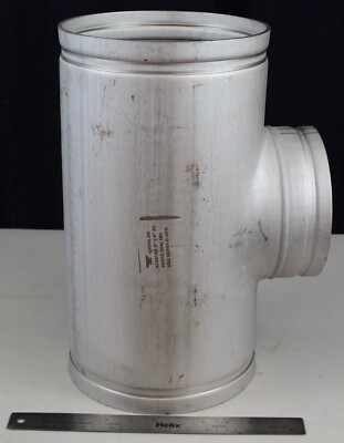 Gruvlok 1330008035 8x6" Grooved SCH-10 304 Stainless Steel Reducing Tee ...