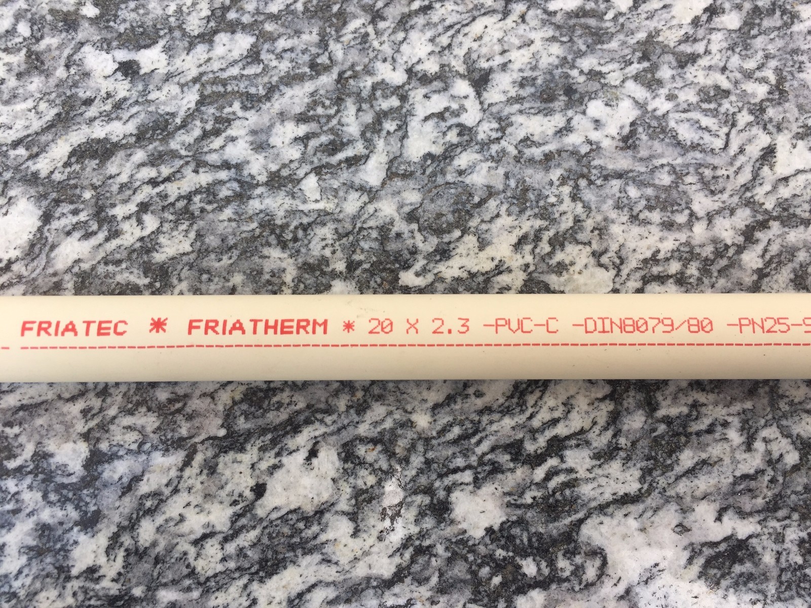 Friatherm Friatec Rohr starr LÄNGE:1000mm=1,0m verschiedene Größen 16 ...