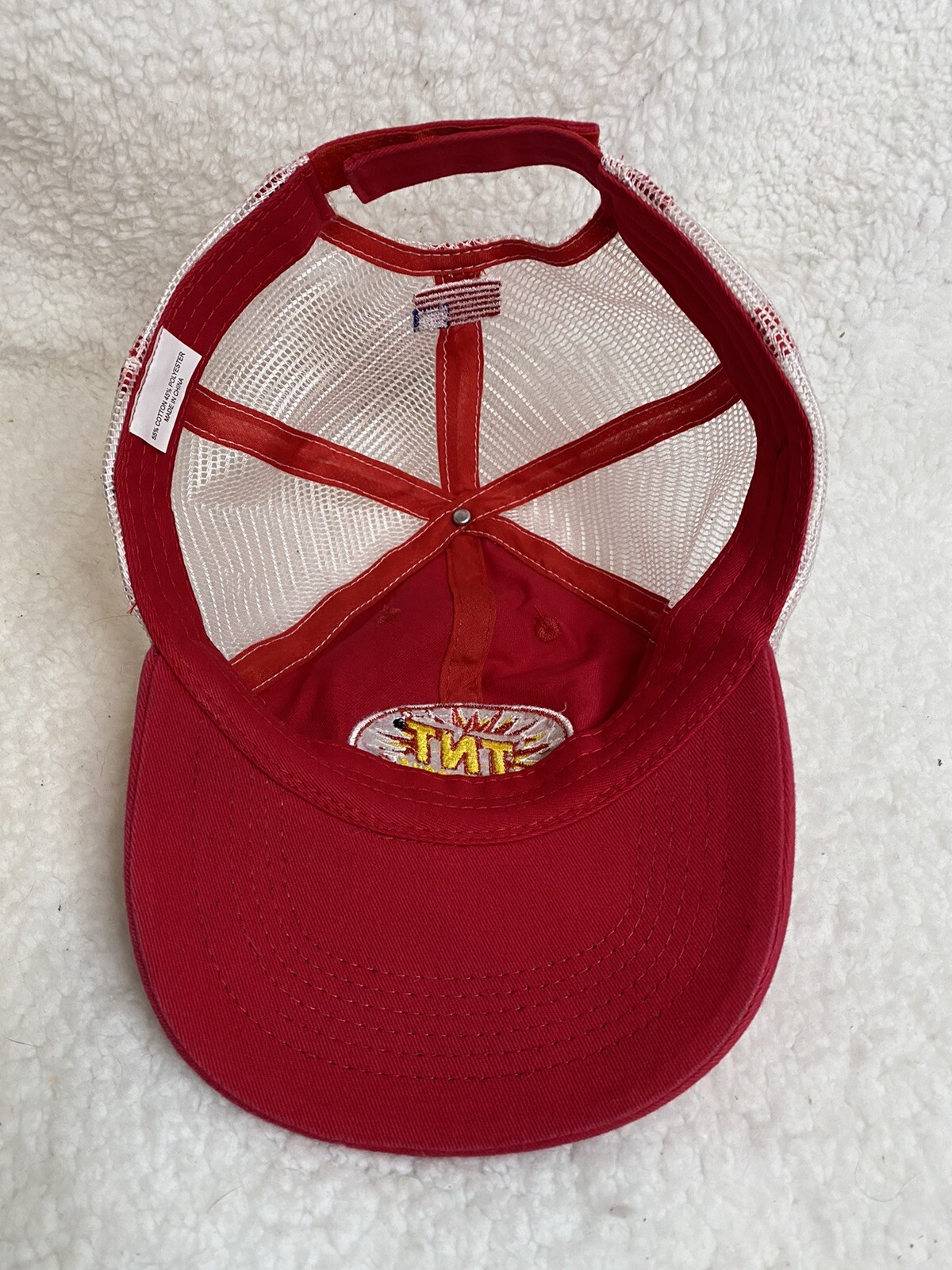 TNT Fireworks Hat USA Flag Cap Logo 4th July Mesh Tru… - Gem