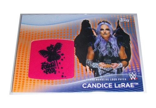 2021 Topps WWE Women's Division - Superstar Logo Patch Relics Orange # ...