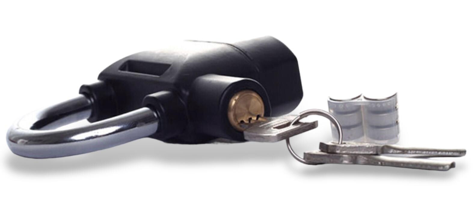 Motion Sensor Activated Siren Alarm Motorcycle Disc Lock Padlock ...