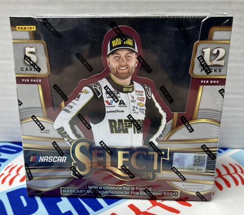2024 Select NASCAR Racing HOBBY BOX 2 Autographs 1 Mem. Factory Sealed ...