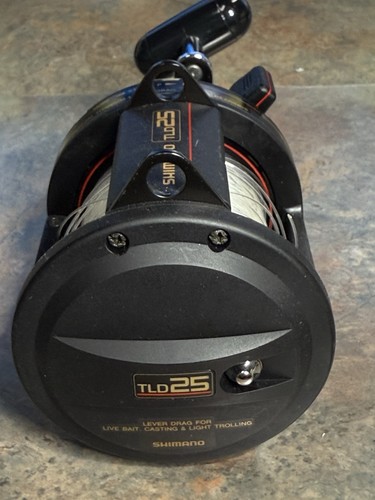 Shimano TLD 25 Lever Drag new, spooled with Spectra + mono top. | eBay