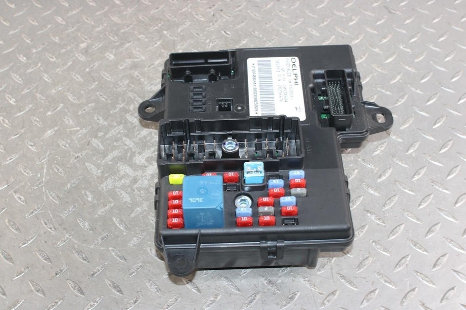 08-13 CORVETTE Fuse Juction Relay Box Body Control Module BCM Unit ...