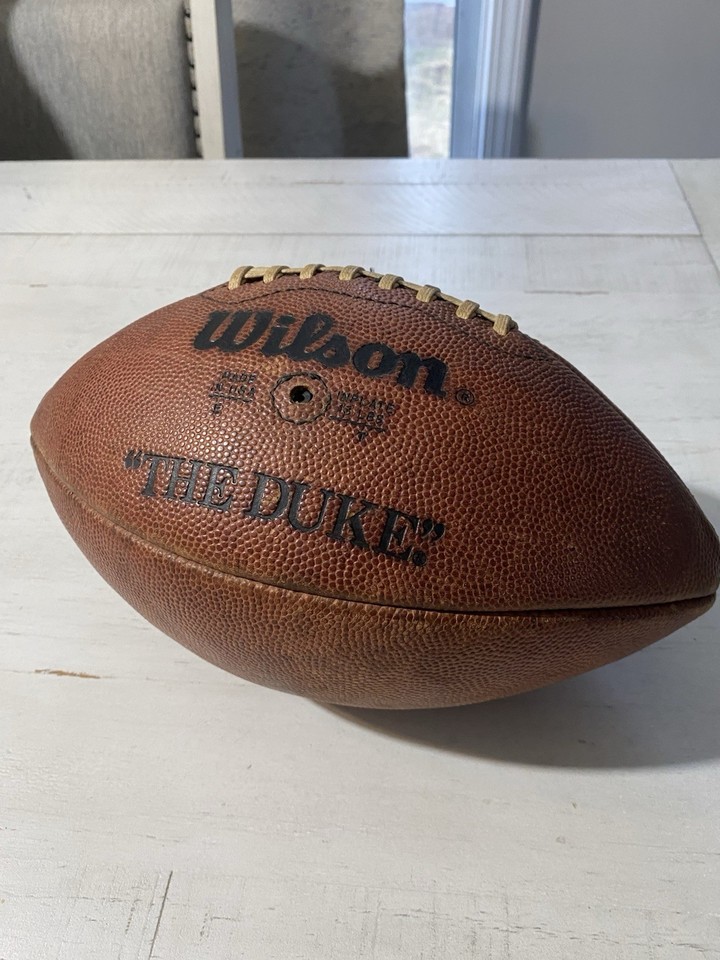 Vintage Wilson “THE DUKE” Official Football Made In USA | eBay