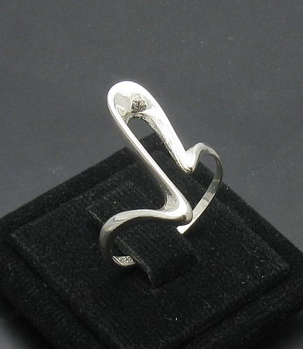 Stylish Genuine Sterling Silver Ring Stamped Solid 925 Perfect Quality ...
