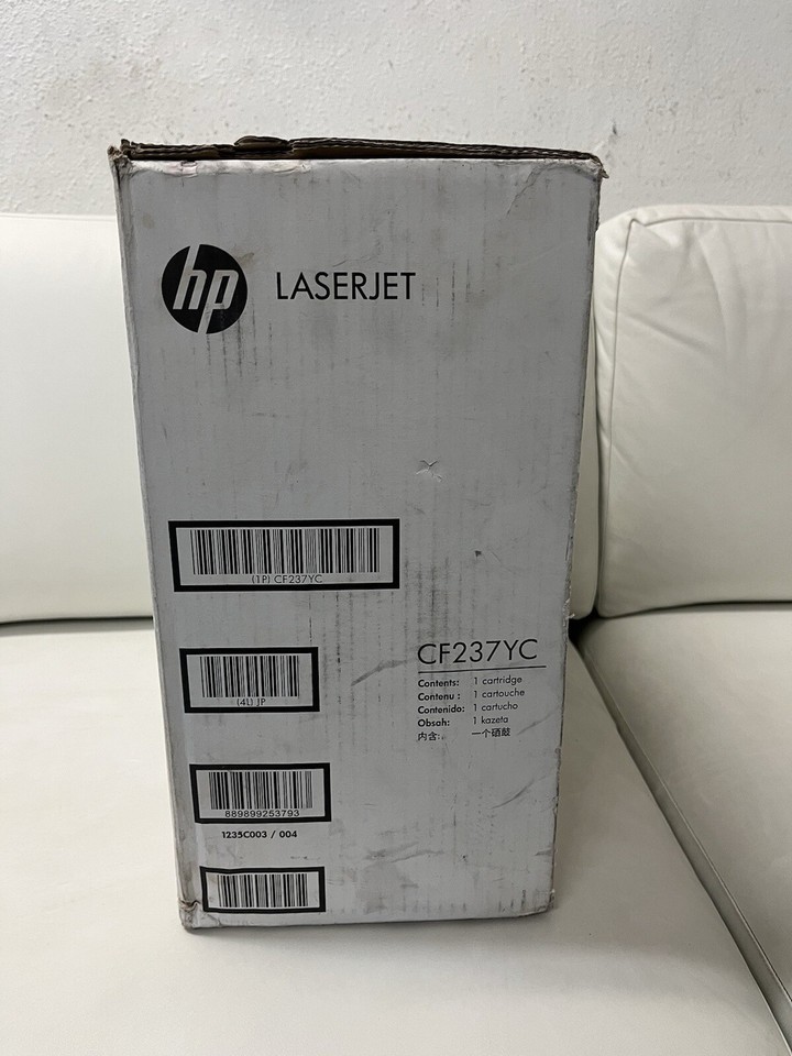 Genuine HP CF237YC Black M608 M609 MFP M631 E60055 Toner Cart 37X ...