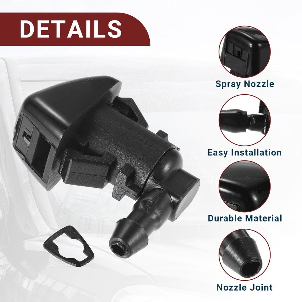 Packof1 for Ford Edge Windshield Washer Nozzle No.BT4Z17603A with Hose ...