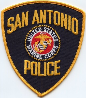 SAN ANTONIO TEXAS POLICE United States Marine Corps USMC MILITARY ...