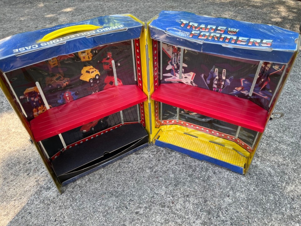 Vintage Transformers G1 Jumbo Collectors Carrying Case Action Figures ...