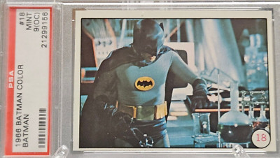 1966 BATMAN COLOR #18 BATMAN PSA 9OC MINT HIGHEST GRADED POP. 1 ...