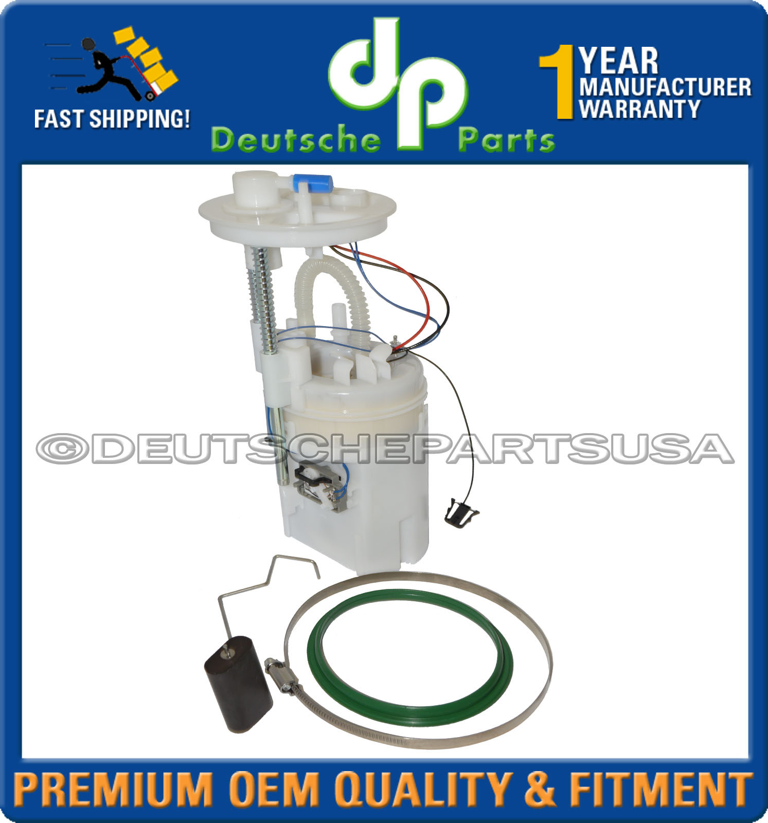 2011 BMW E70 X5 X6 3.0 Fuel Pump Assembly + Fuel Level Sending Unit ...