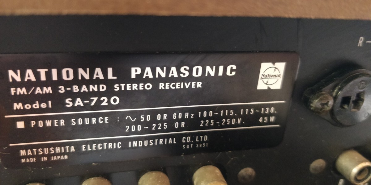 Panasonic Sa 700 70s Wood /black, 59% OFF | www.pinnaxis.com