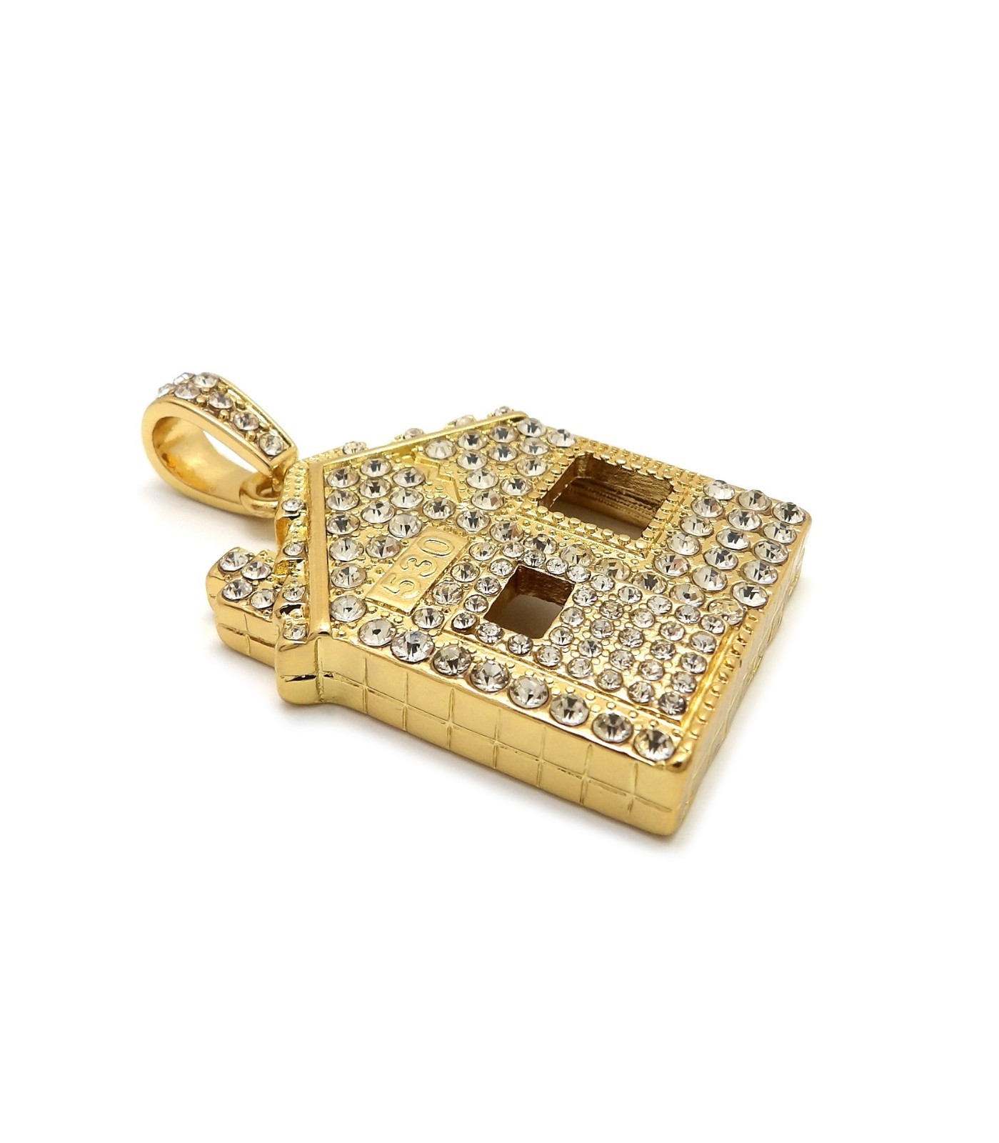 New Trap House Pendant with 24" Box,Cuban,Rope Chain Hip Hop Necklace ...