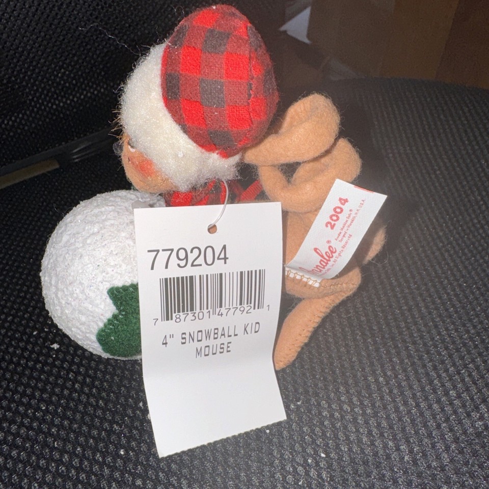 annalee snowball kid mouse | eBay