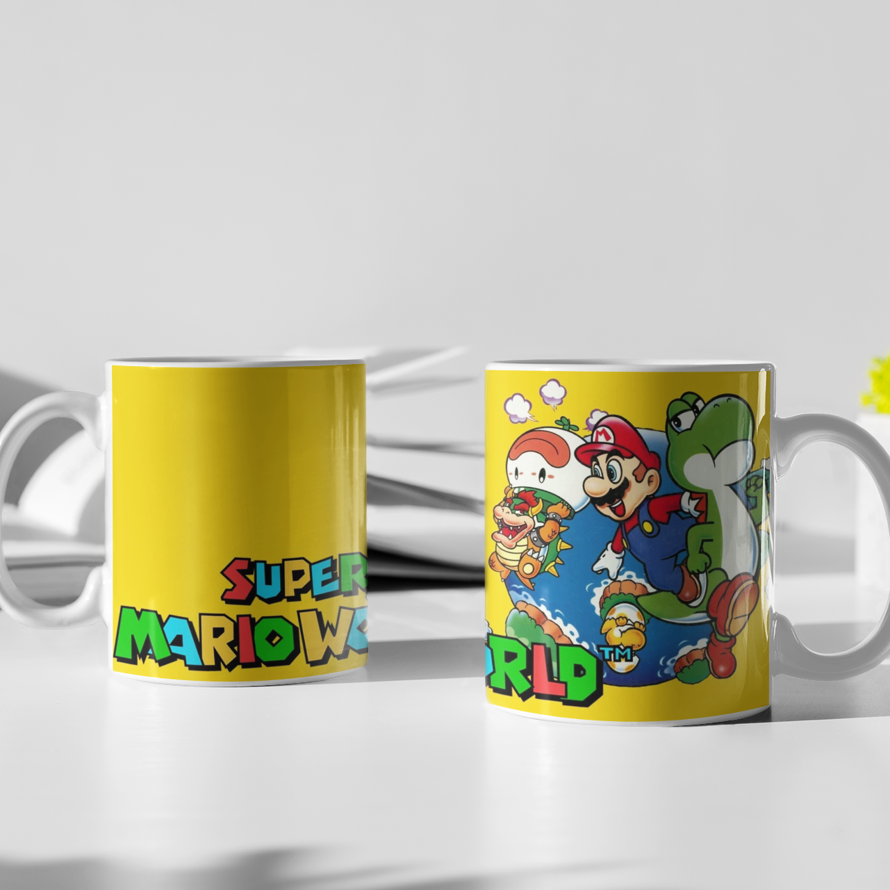 Super Mario World Coffee Mug 11 oz & 15 oz SNES Video Games Wii U SMW ...