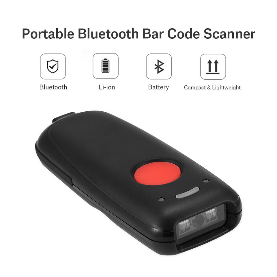 New Wireless BT Barcode Scanner Bar Code Scanners For IOS | eBay