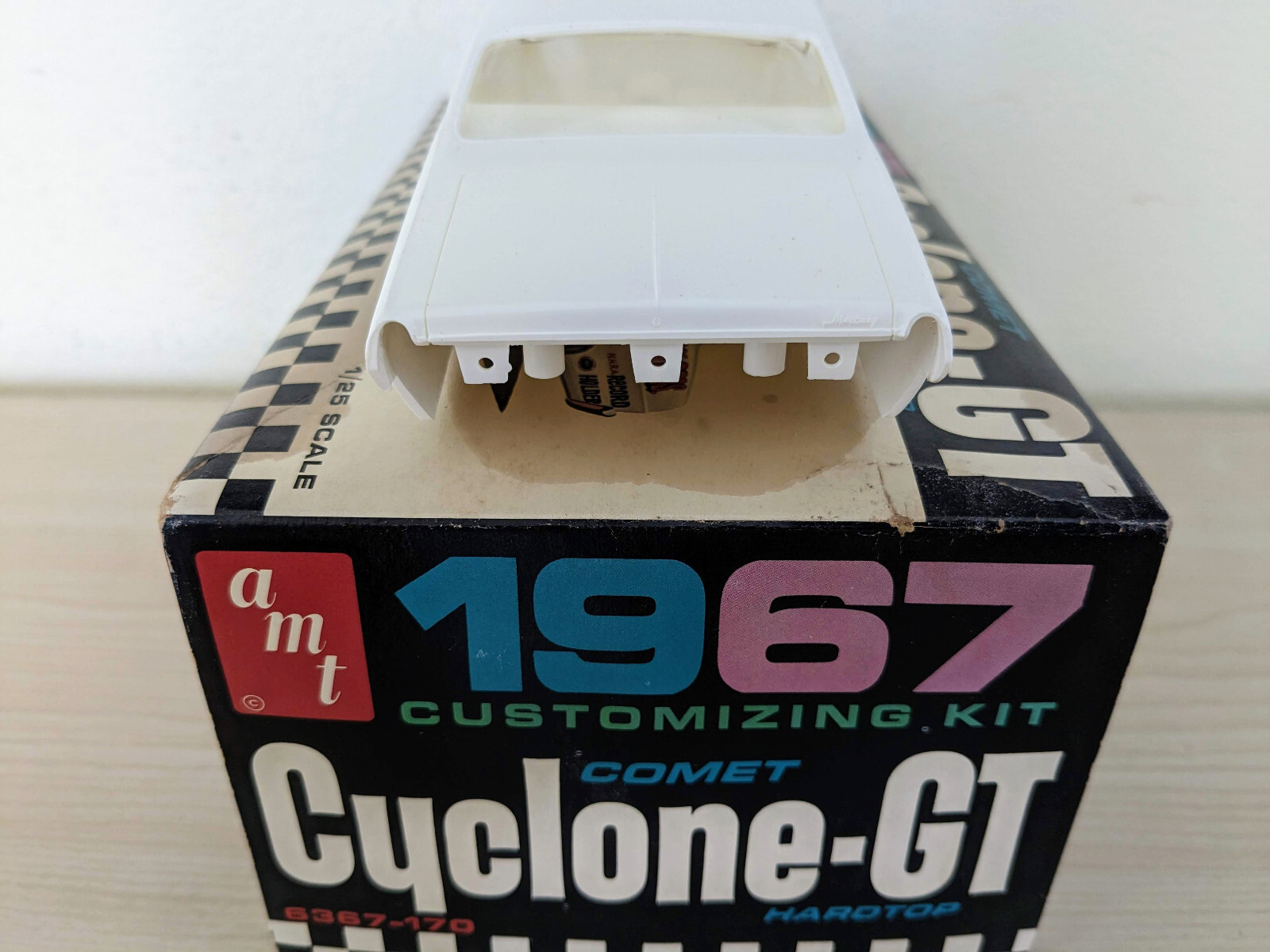 *SUPER RARE! *ORIGINAL VINTAGE AMT "1967 COMET CYCLONE-GT" KIT ...