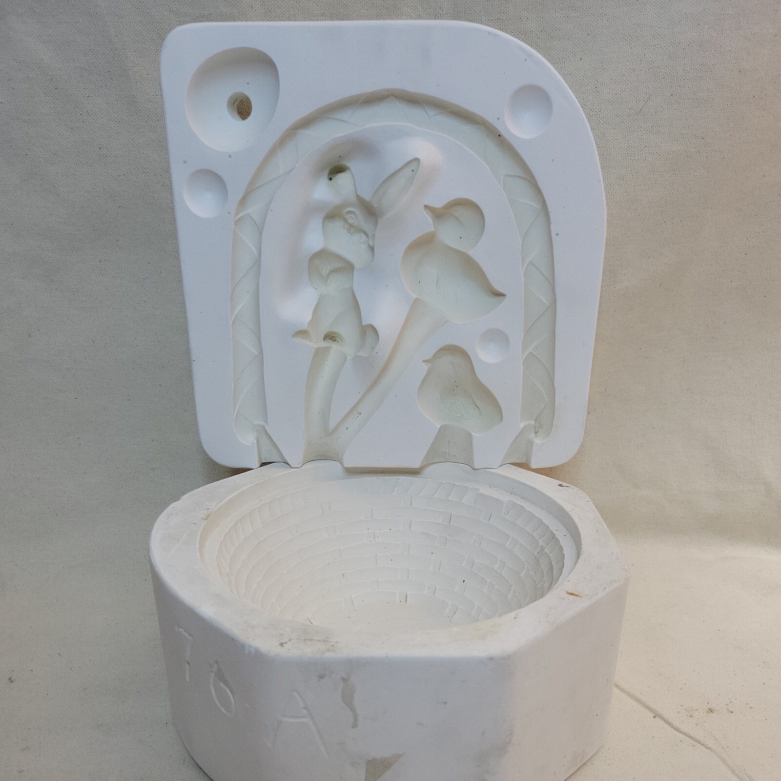 Duncan DM-76A Ceramic Slip Molds Basket / Accessories Easter Spring ...