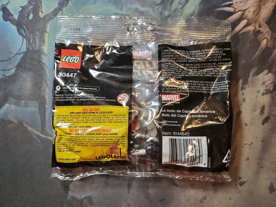 LEGO 30447 - Marvel Super Heroes - Captain America's Motorcycle Promo ...